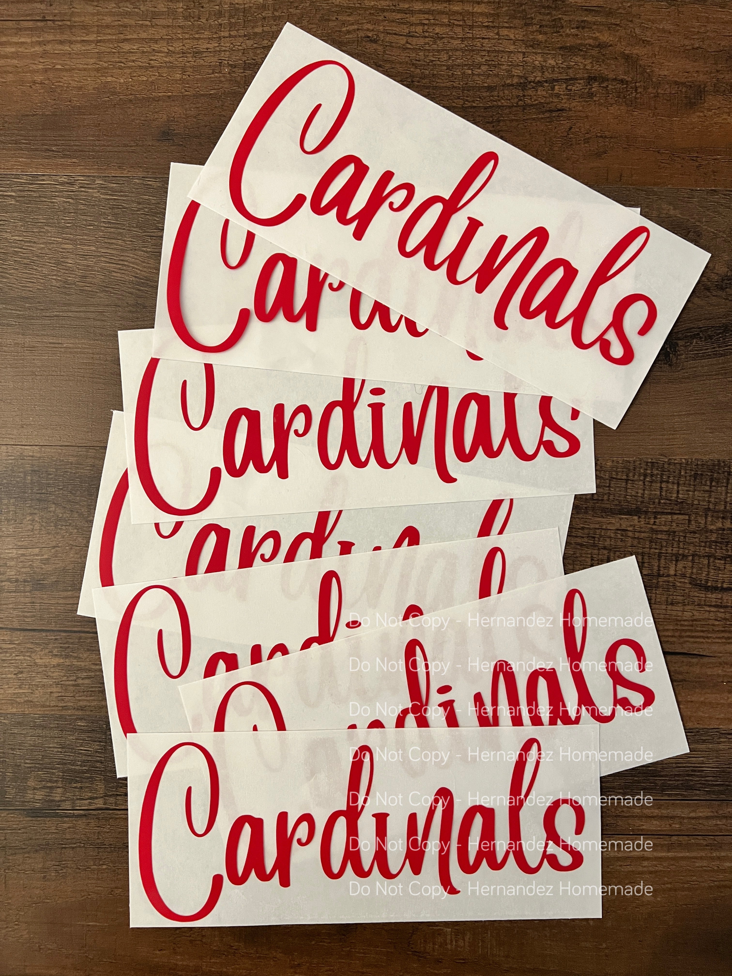 NFL 2 Single Color Puff HTV Transfer – Hernandez Homemade Blanks & More